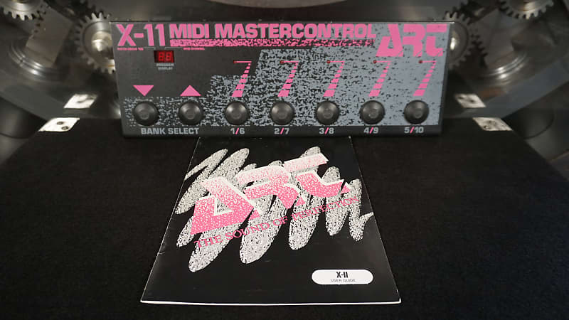 Art X-11 Midi Mastercontrol 1990s Phantom Power Footswitch w/ | Reverb