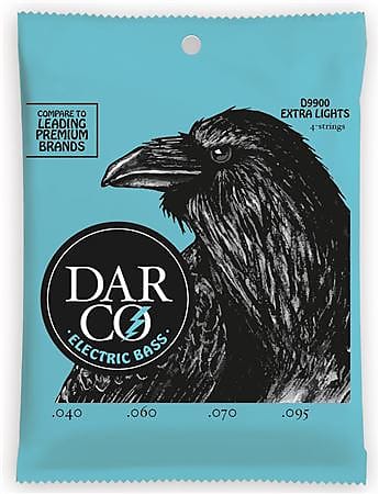 Darco D9900 Electric Bass Guitar Strings Extra Light | Reverb