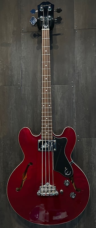 Epiphone Rivoli Cherry Korean Made in the Peerless Factory | Reverb
