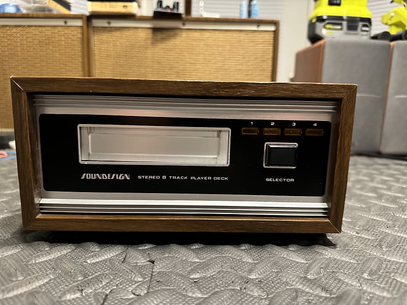 Soundesign Model 476-B 8 Track Player Professionally Serviced | Reverb