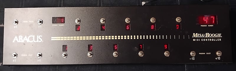 Mesa Boogie ABACUS MIDI QUAD MATRIX TRIAXIS FOOTSWITCH | Reverb