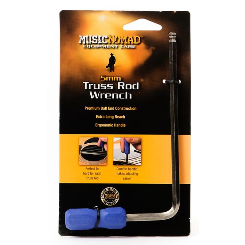 Music Nomad Premium Long Truss Rod Key - 5mm for Martin | Reverb