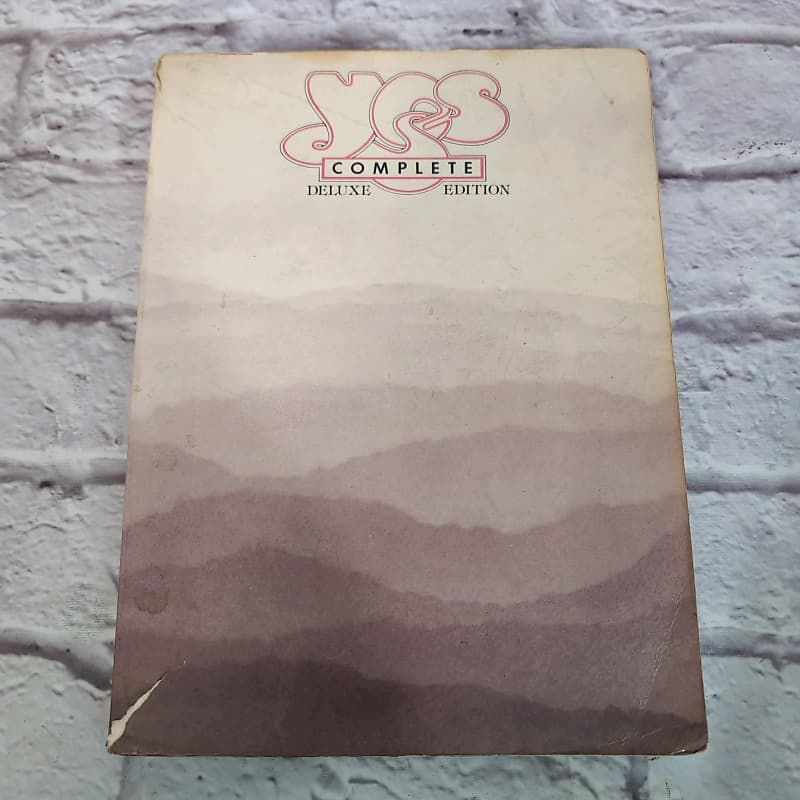 Yes Complete Deluxe Edition Piano Vocal Guitar Book | Reverb