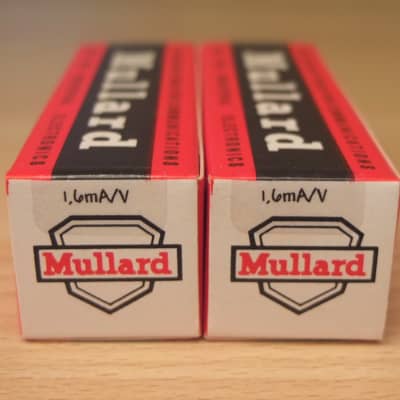Mullard ECC83 "copper rods", USED tubes matched in PAIR | Reverb UK