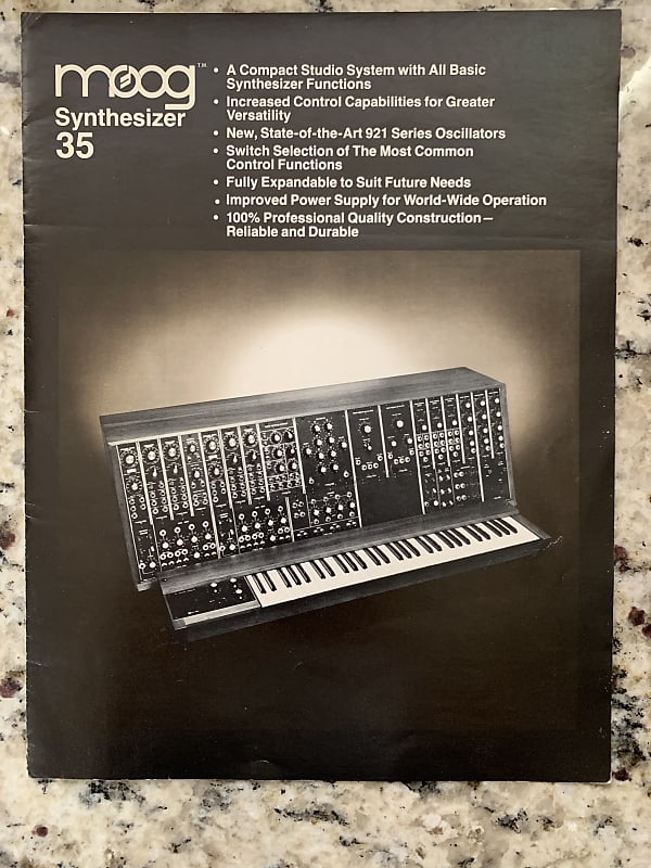Moog Synthesizer 35 1974 | Reverb