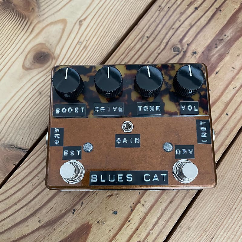 Shin's Music Blues Cat Overdrive Boost Limited Edition Copper | Reverb