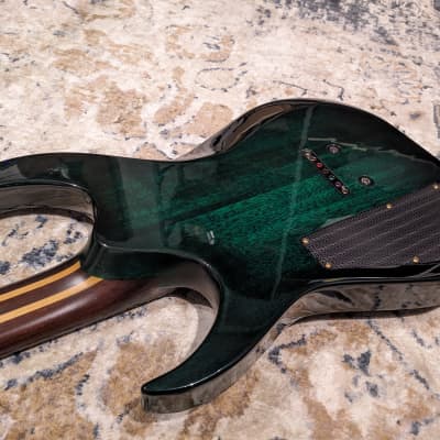 Daemoness Cimmerian 7 2017 - Teal Burst | Reverb