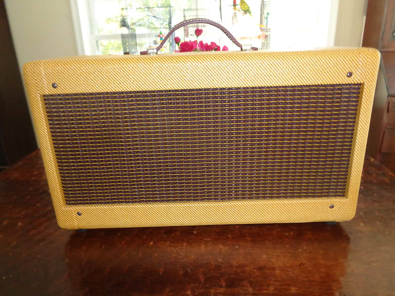 5E3 Deluxe Tweed 5E3 Deluxe Head (Cabinet only). Mint! 2020 | Reverb