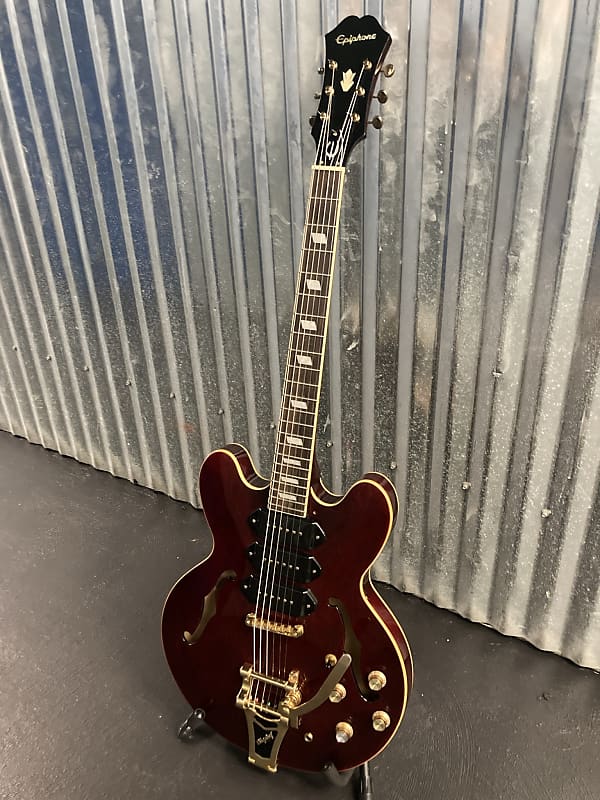 Epiphone Riviera Custom P93 2011 - 2019 - Wine Red | Reverb