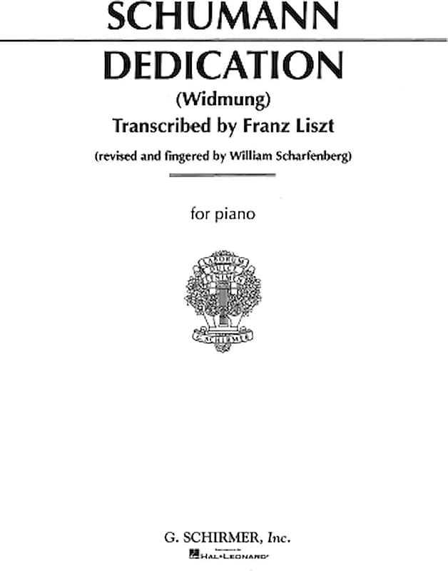 Dedication (Widmung) | Reverb