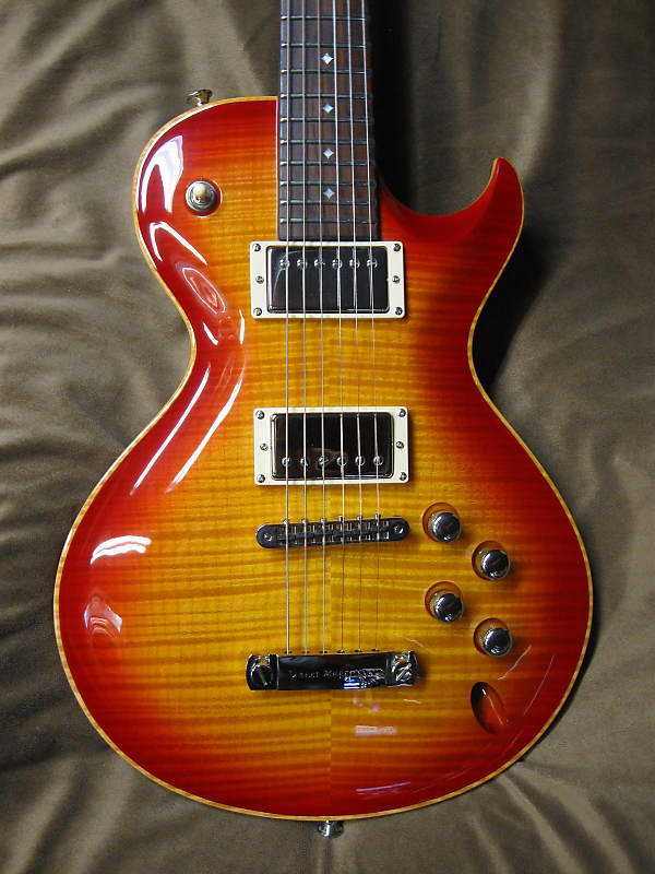 Dean Zelinsky LaVoce Cherry Sunburst Guitar | Reverb
