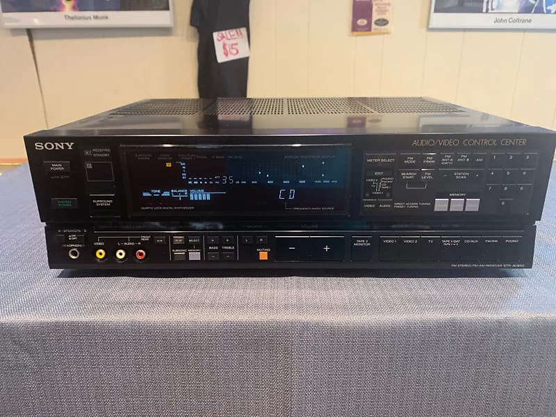 Sony STR-AV850 Stereo Receiver * 1987 * 80W RMS | Reverb