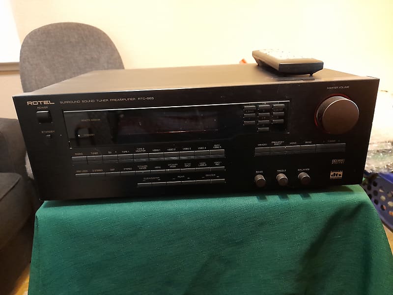 Rotel Rotel Pre-amp Tuner RTC-965 Black | Reverb