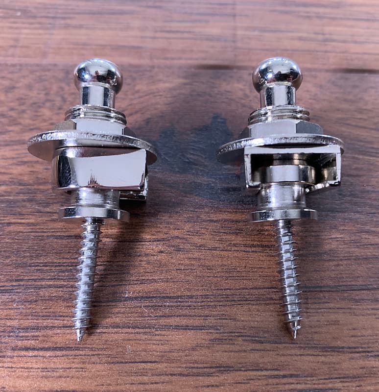 Straplock Guitar & Bass Secure Pin Strap Lock & Button Set | Reverb