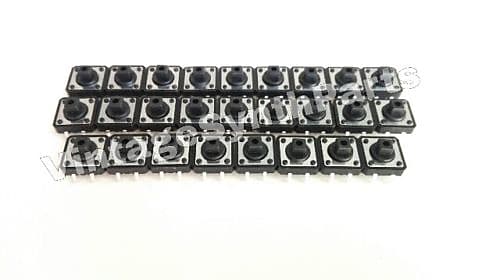 Sequential Circuits Six Trak Pushbutton Tact Switches Full | Reverb