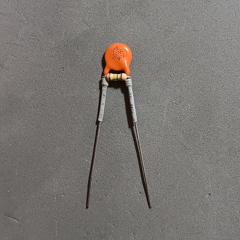 TREBLE BLEED "TV Jones Spec KOA" 1nF Coated Ceramic | Reverb