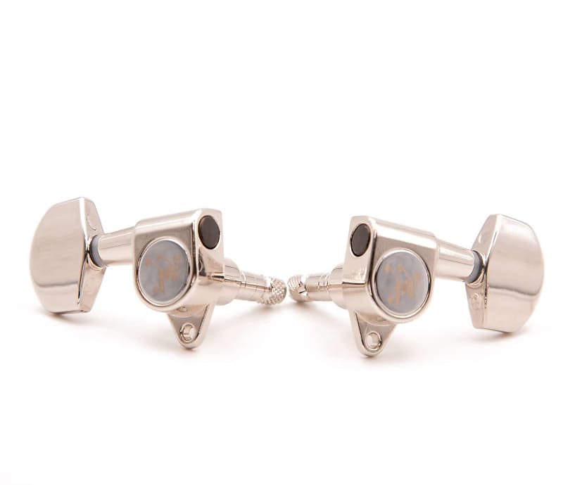 Tone Ninja 90 Degree Toplocking tuner set, 3x3, Nickel | Reverb