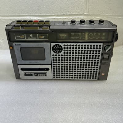 Sharp GF-6000E Radio Tape Recorder + Microphone Retro | Reverb UK