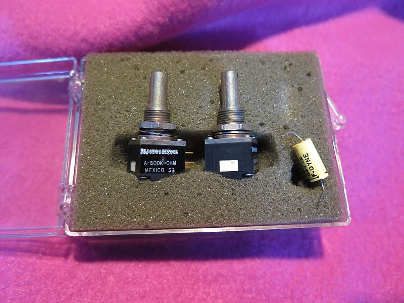 Allen Bradley Mod Pots 500K ohm audio taper for archtop | Reverb