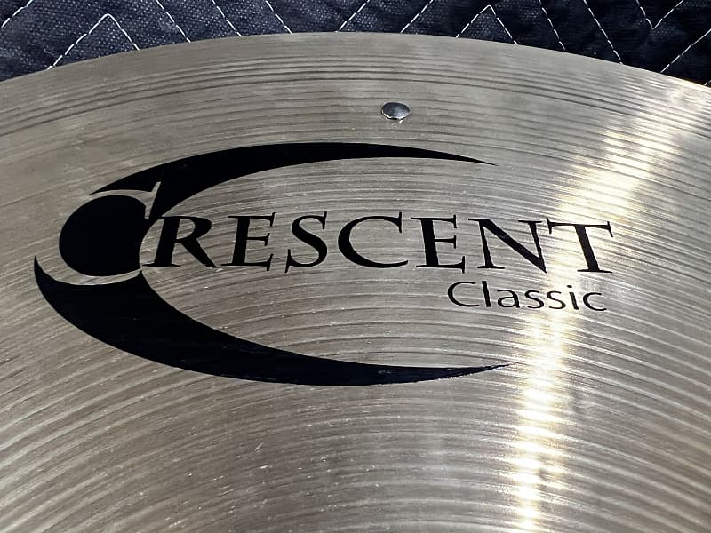 Crescent Classic 20” Flat ride with rivets, pre-Sabian, 2200g | Reverb