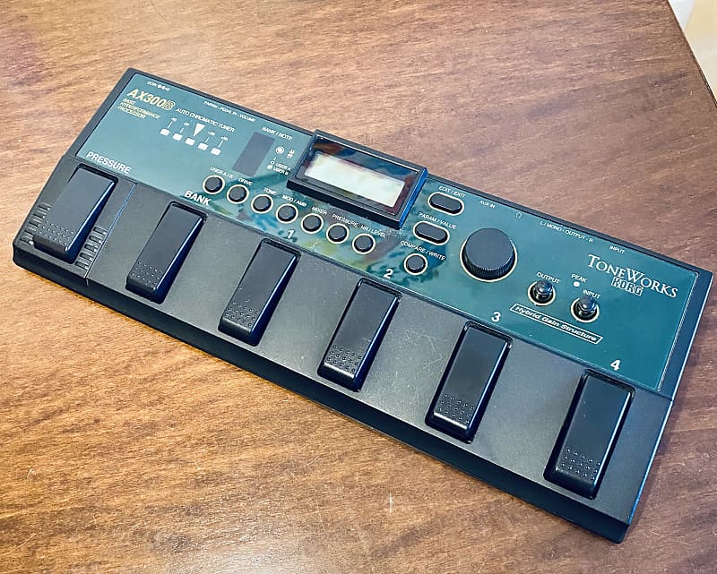 Korg Toneworks AX300b 1990s multi effect pedalboard bass | Reverb