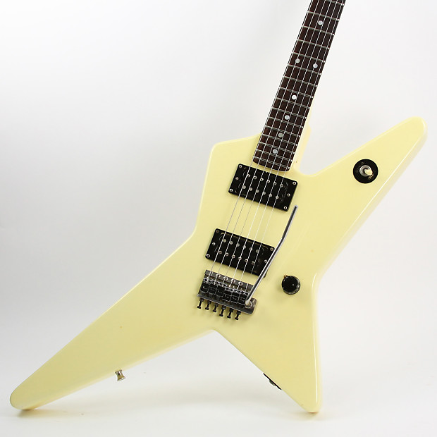 1980s ESP Random Star White MIJ | Reverb España