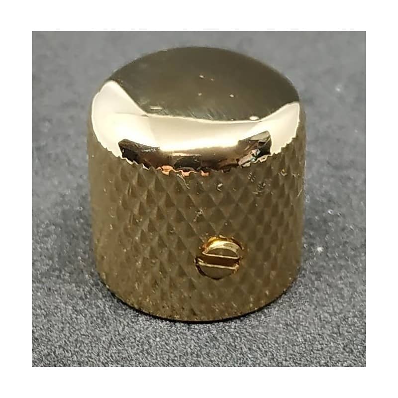 1 Gold Big Grip Telecaster Metal Dome Knobs for 6,35mm (1/4) | Reverb
