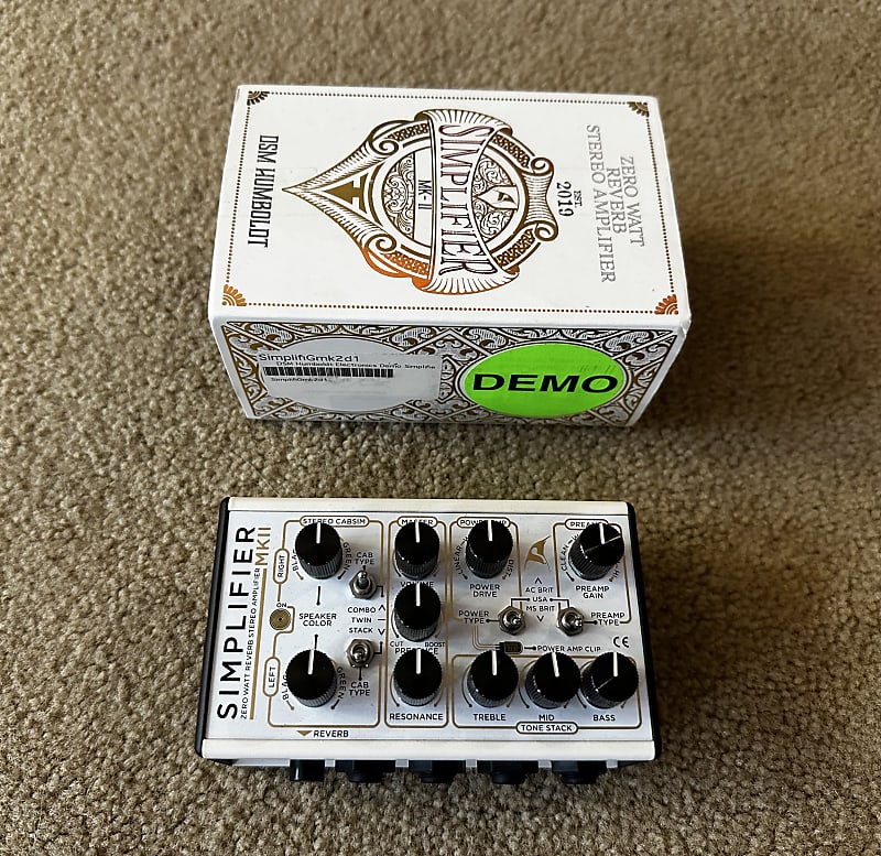 DSM Humboldt Electronics Simplifier mk2 Zero-watt Stereo | Reverb