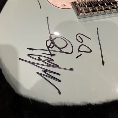 SIGNED Fender Tom Delonge Artist Series Signature | Reverb