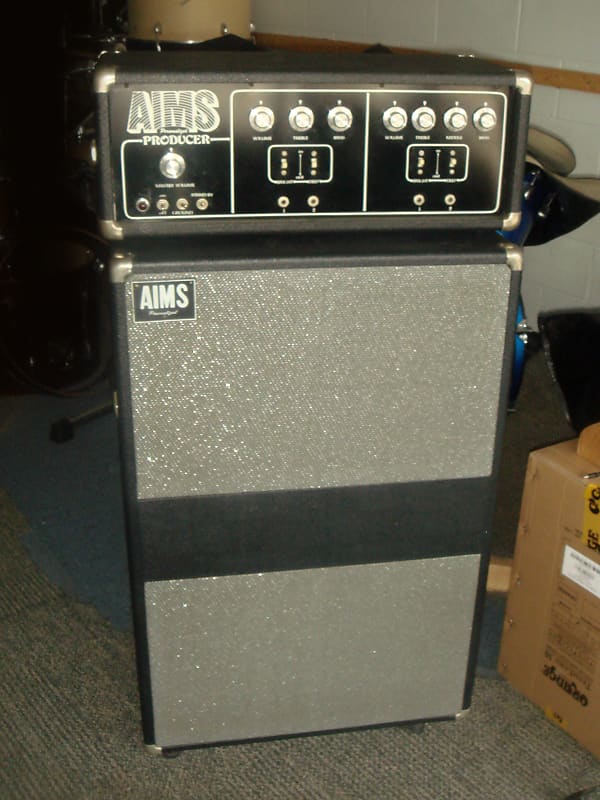 AIMS Producer Vintage 1970s 120 Watt Tube Bass Amplifier - | Reverb