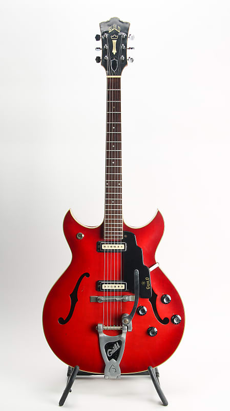 Guild Studio 303 ST-303 Cherry ca. 1968 | Reverb