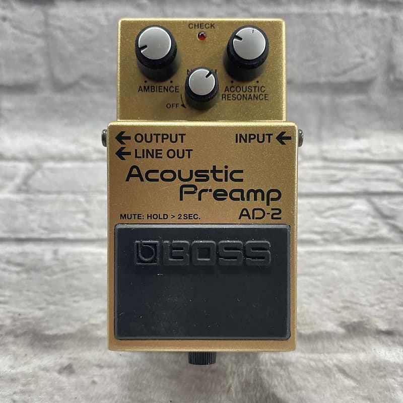 Used: Boss AD-2 Acoustic Preamp Pedal | Reverb