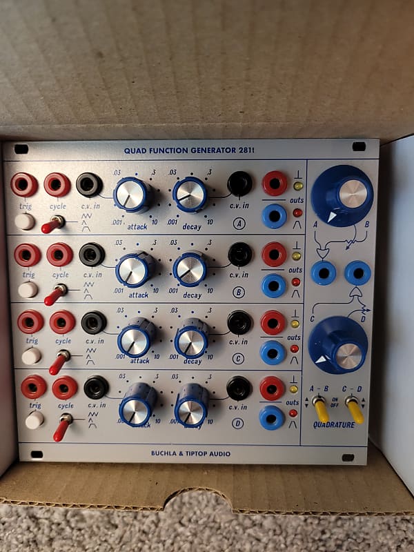 Tiptop Audio Buchla 281t Quad Function Generator | Reverb