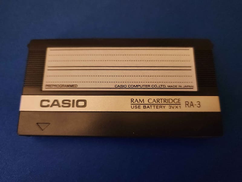 Casio RA-3 (RAM CART FOR CZ-1, CZ-5000, CZ-3000, CZ-1000, | Reverb