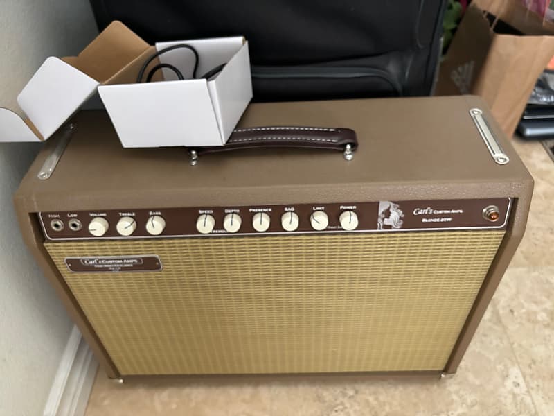 Carl's Custom Amps Blonde 20 2010-2024 - Brown Tolex | Reverb