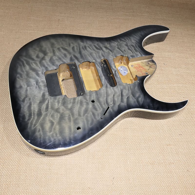 Body Basswood Gray Burst, 2007 Ibanez RG4EX1 - Same Day | Reverb