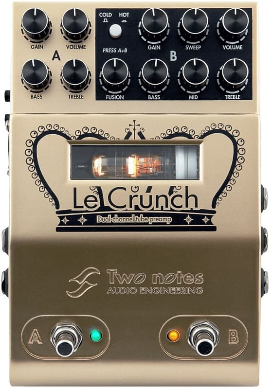 Two Notes Le Crunch Dual-Channel Röhren-Preamp E-Gitarre | Reverb