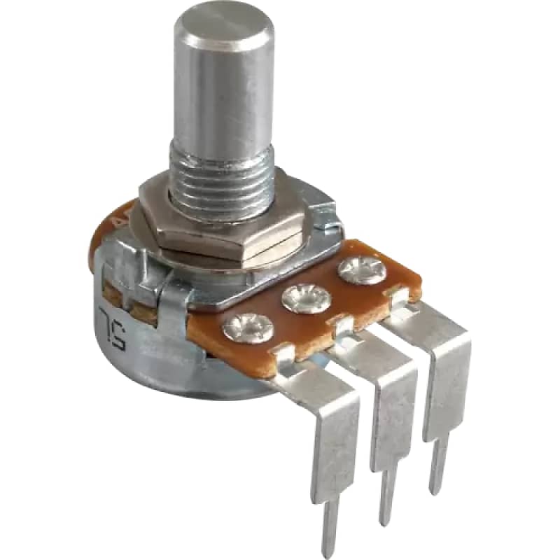 Potentiometer - Alpha, Reverse Audio, Solid Shaft, Right | Reverb