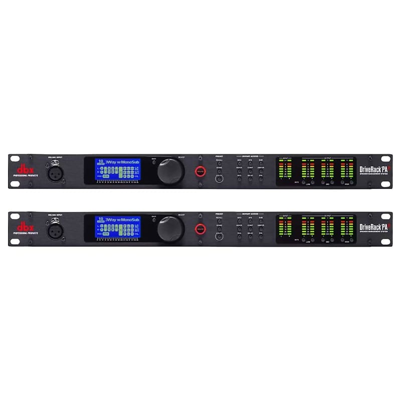 DBX DriveRack PA2 Complete Loudspeaker EQ Rackmount | Reverb