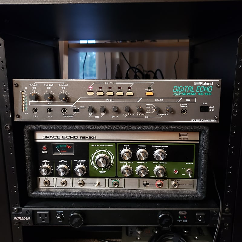 Roland Rde-1800 Digital Echo Spring Reverb | Reverb