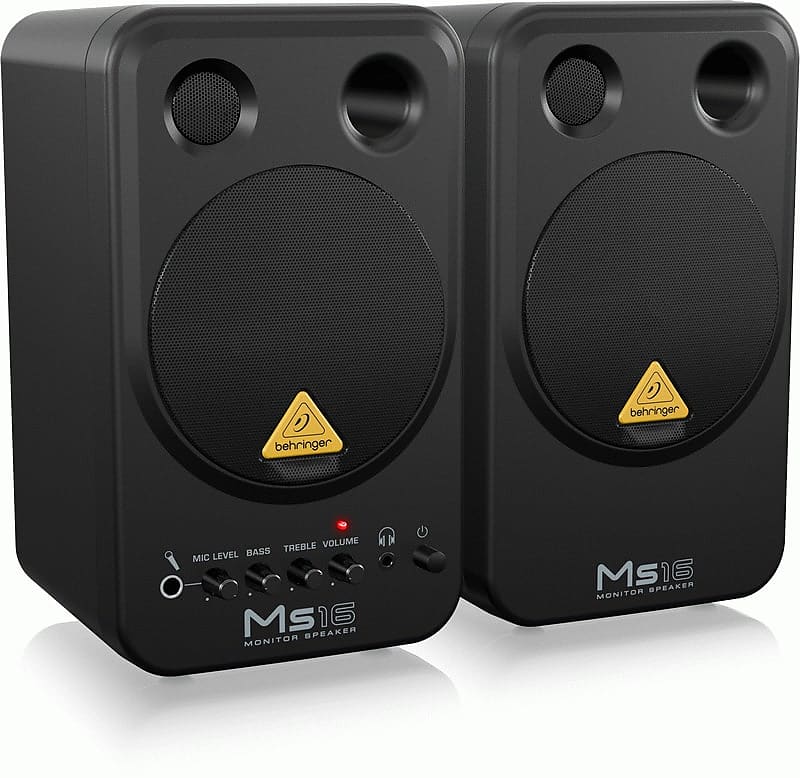 Behringer MS16 Multimedia Speakers Pair | Reverb