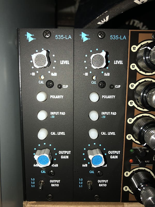 API 535-LA 500 Series Line Amplifier Module Pair | Reverb