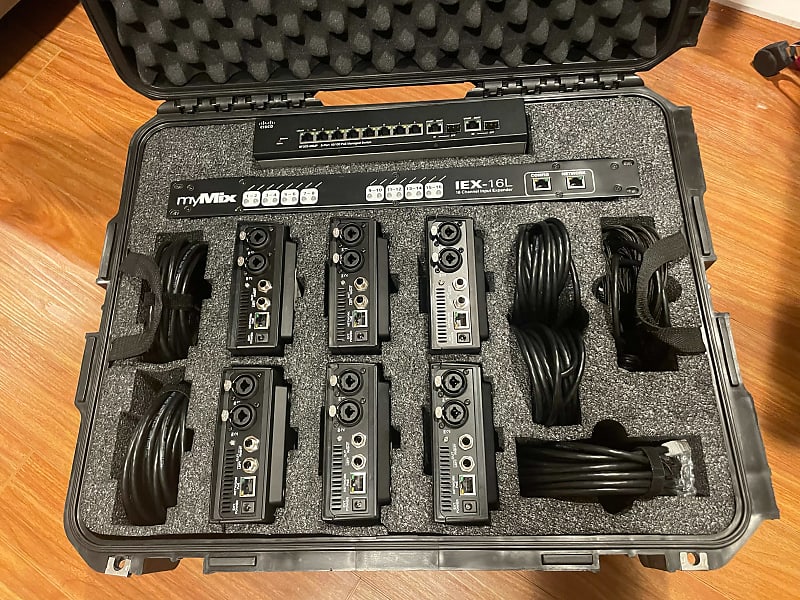 Complete myMix setup w/6 mixers, myMix Control, custom | Reverb