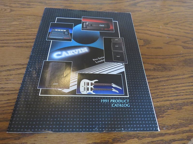 Carvin Catalog 1991 | Reverb