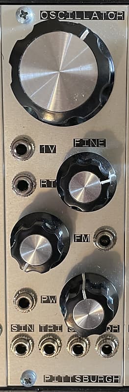 Pittsburgh Modular Oscillator V1 2010s - Silver | Reverb