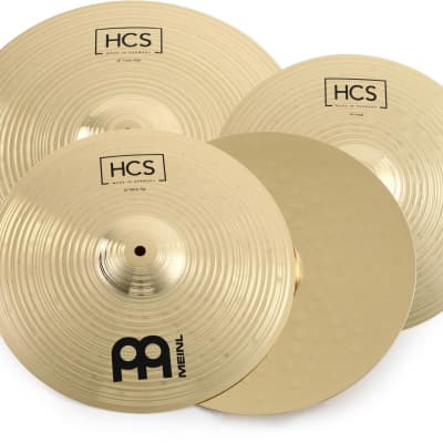 Meinl Cymbals HCS Three for Free Set - 13/14 inch - with Free | Reverb