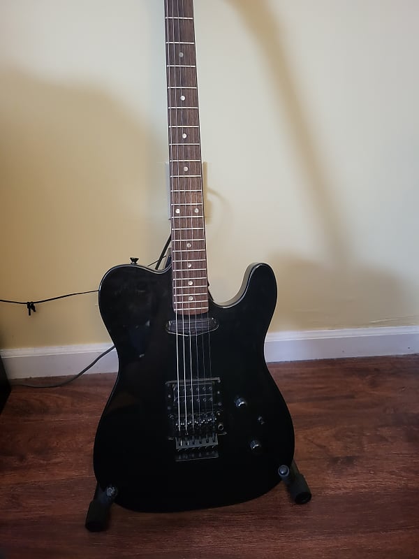 Kramer Telecaster (Like Mick Mars) Late 1980s Gloss Black | Reverb