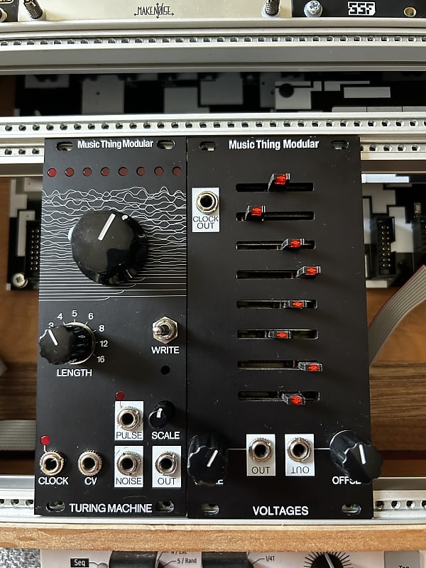 Music Thing Modular Turing Machine and Voltages Expander 2021 | Reverb