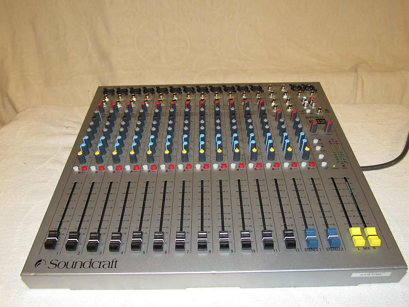 Soundcraft-Spirit E12 Mixer 12 Channel Free Shipping | Reverb
