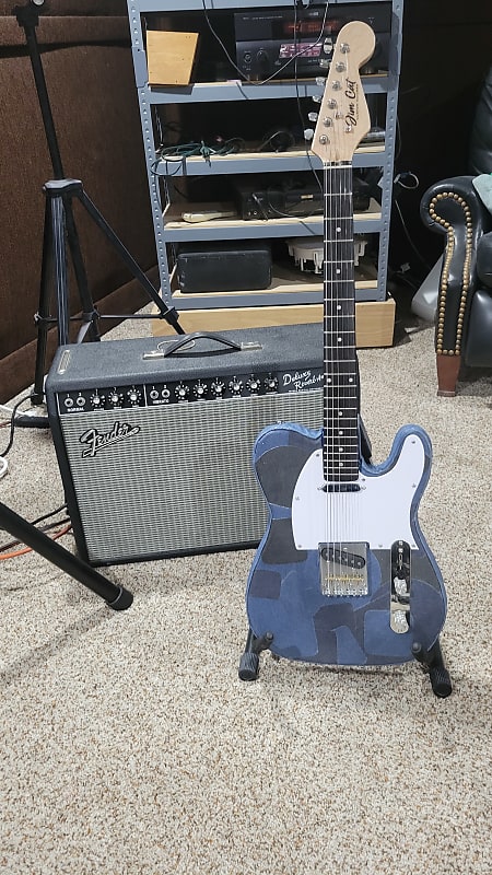 Jim Cat Denim Telecaster | Reverb
